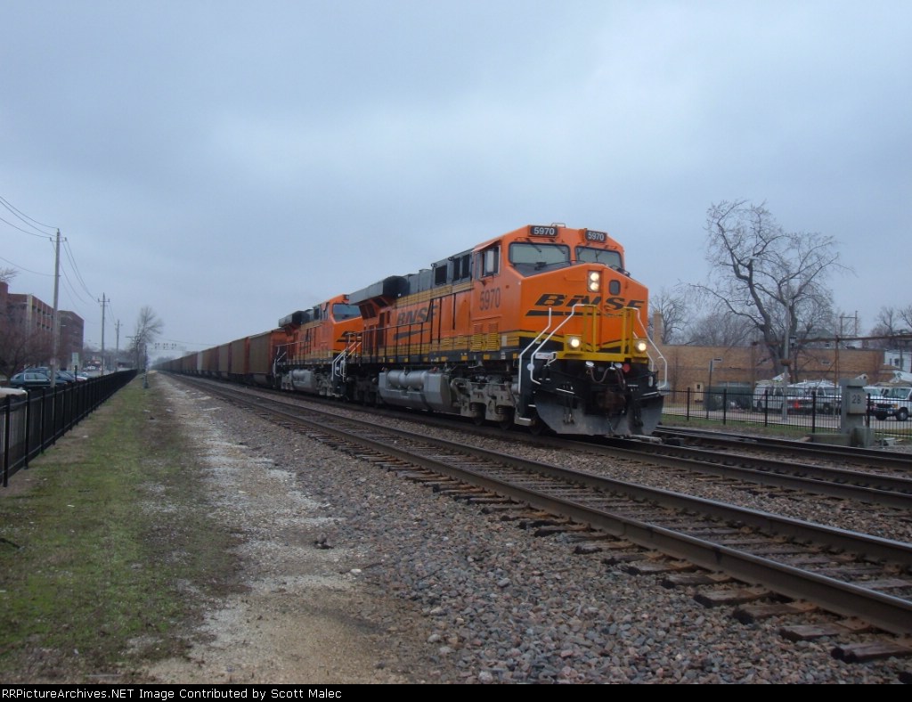 BNSF 5970 & 6119